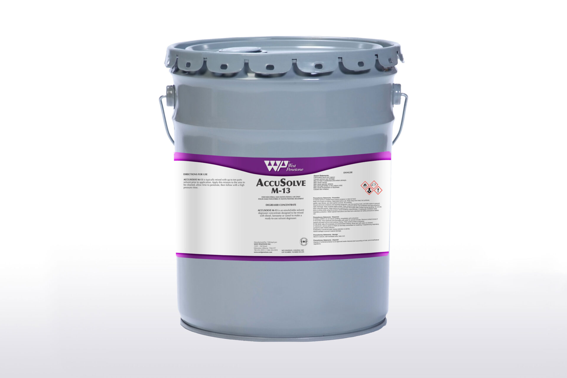 ACCUSOLVE M13 West Penetone Canada | Your cleaning solutions resource