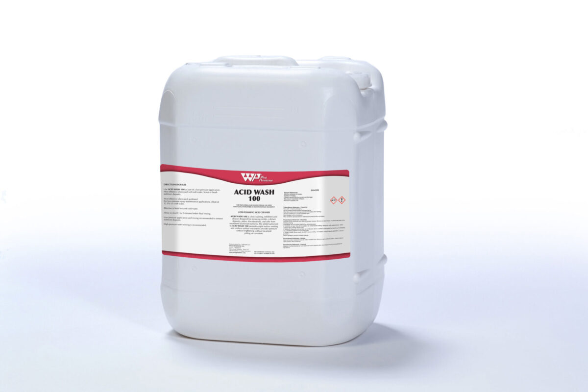 ACID WASH 100 - West Penetone Canada | Your cleaning solutions resource