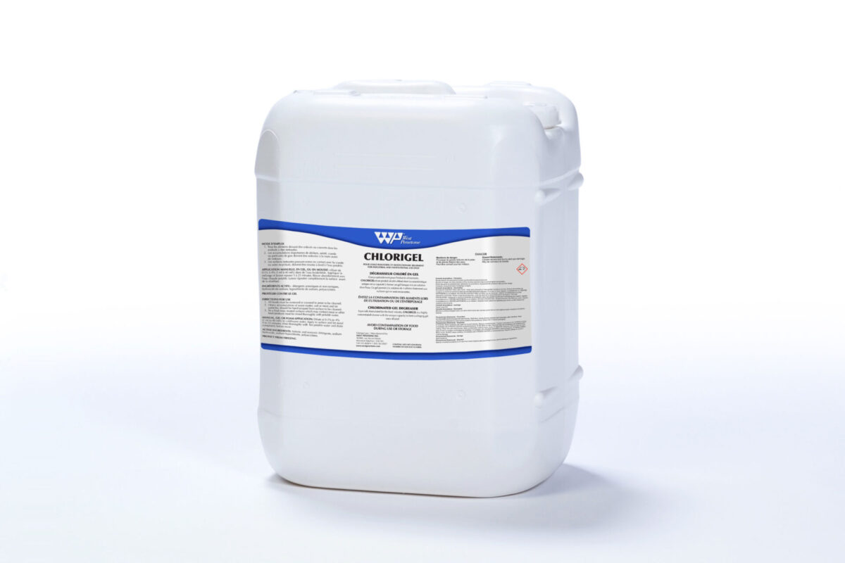 CHLORIGEL - West Penetone Canada | Your cleaning solutions resource