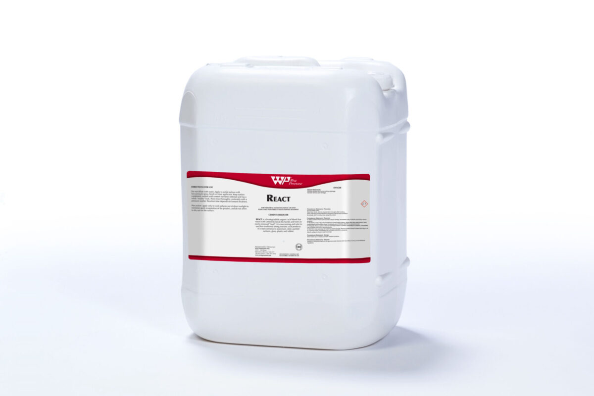 REACT - West Penetone Canada | Your cleaning solutions resource